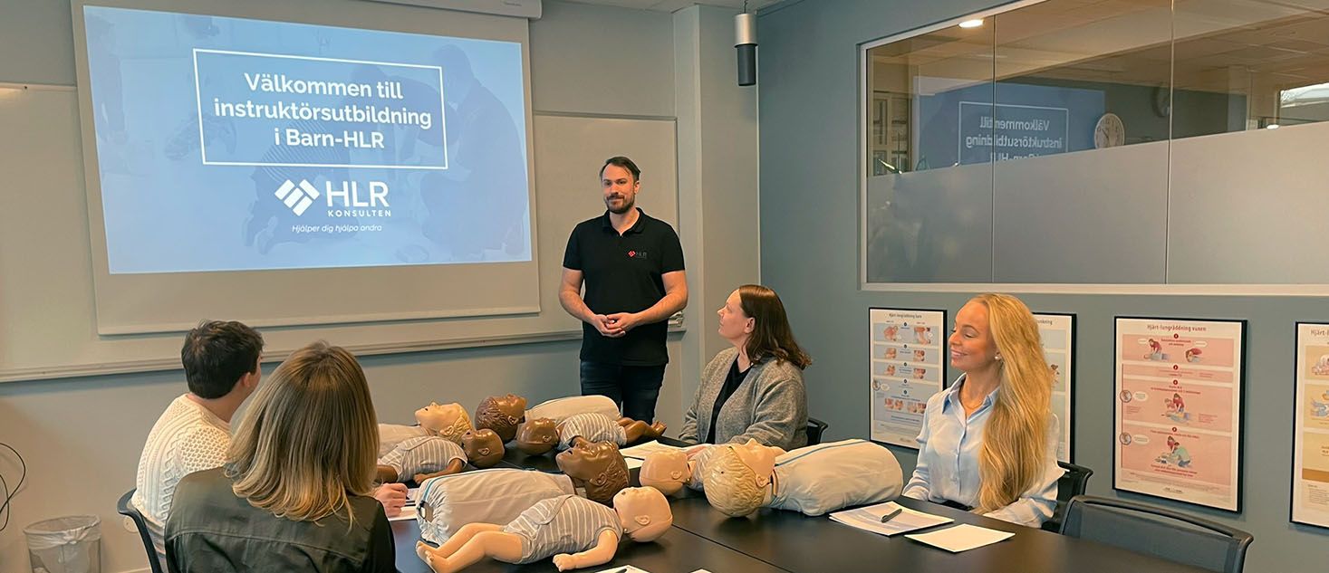 Kvalitetssäkrade - HLR instruktörsutbildning - HLR Konsulten